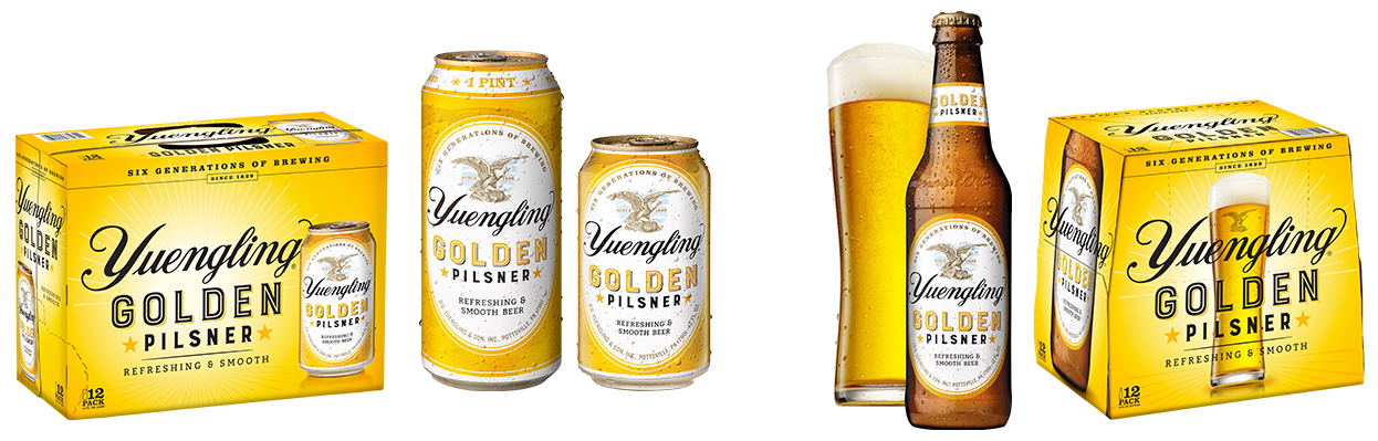 Celebrating the Release of Golden Pilsner - Yuengling